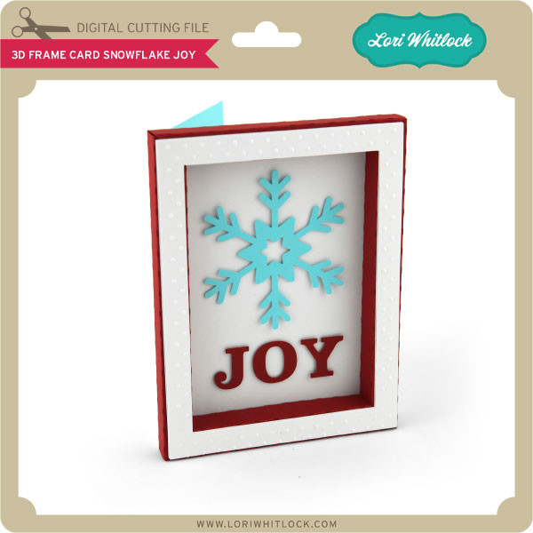 Snowflake Frame 3 - Lori Whitlock's SVG Shop