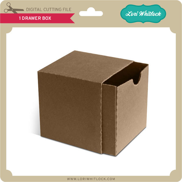 5 Drawer Organizer Box - Lori Whitlock's SVG Shop