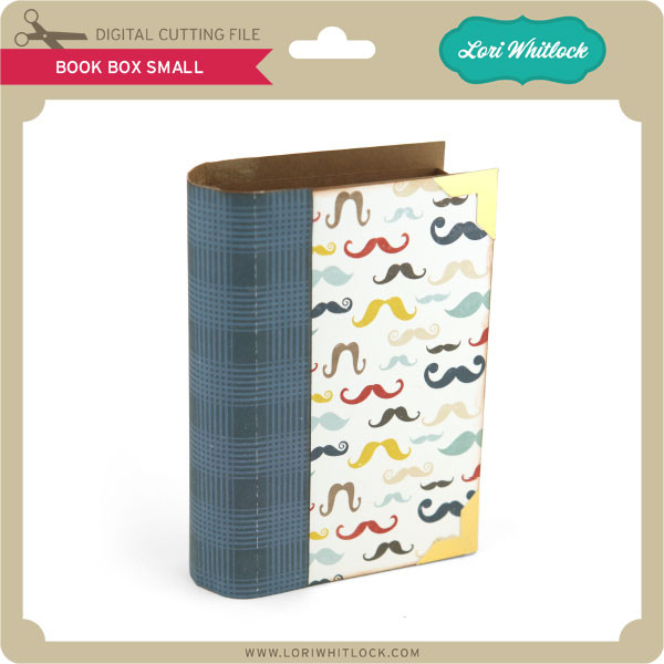 Hidden Compartment Book Box - Lori Whitlock's SVG Shop