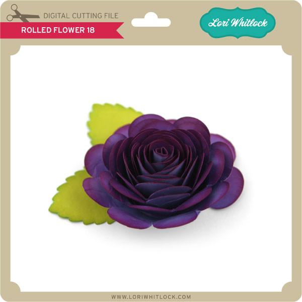 Rolled Rosebud Set - Lori Whitlock's SVG Shop