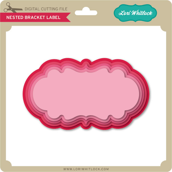 6 Bracket Shapes - Lori Whitlock's SVG Shop