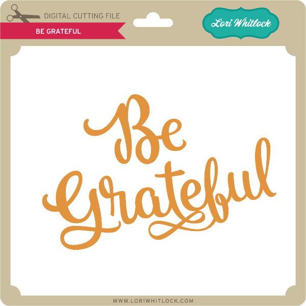 Grateful Font - Lori Whitlock's SVG Shop