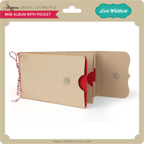 File Folder Mini Album - Lori Whitlock's SVG Shop