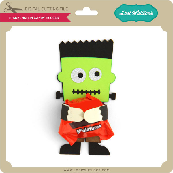 Frankenstein Candy Hugger - Lori Whitlock's SVG Shop