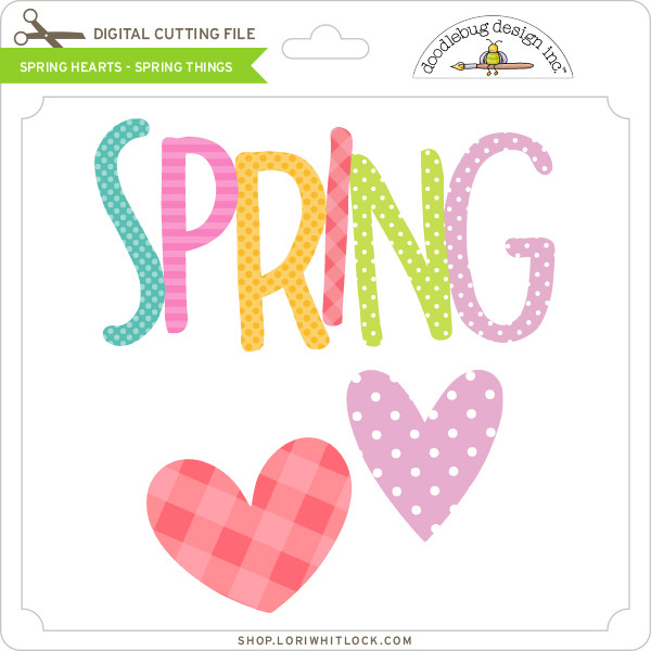 Spring Borders - Lori Whitlock's SVG Shop