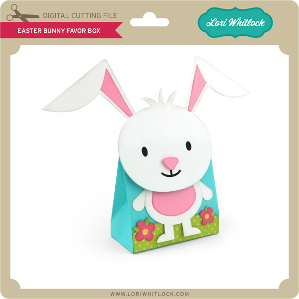 Easter Bunny Favor Box - Lori Whitlock's SVG Shop
