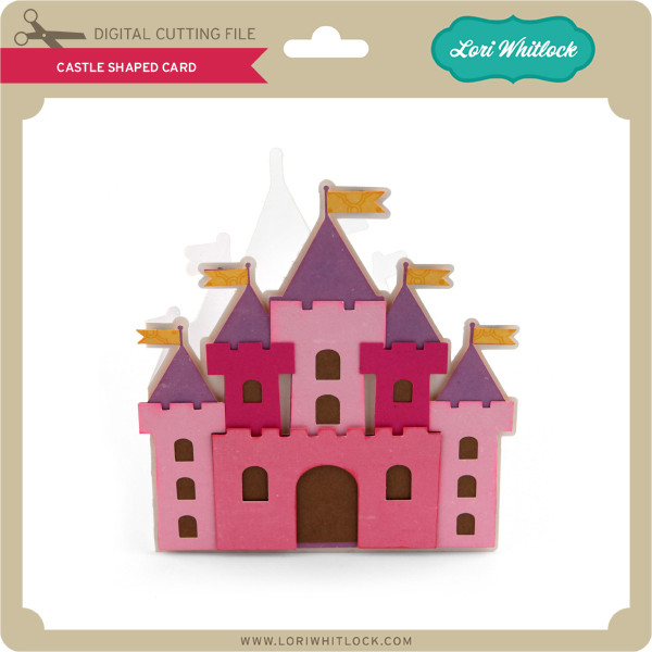 Pop Up Box Card Castle - Lori Whitlock's SVG Shop