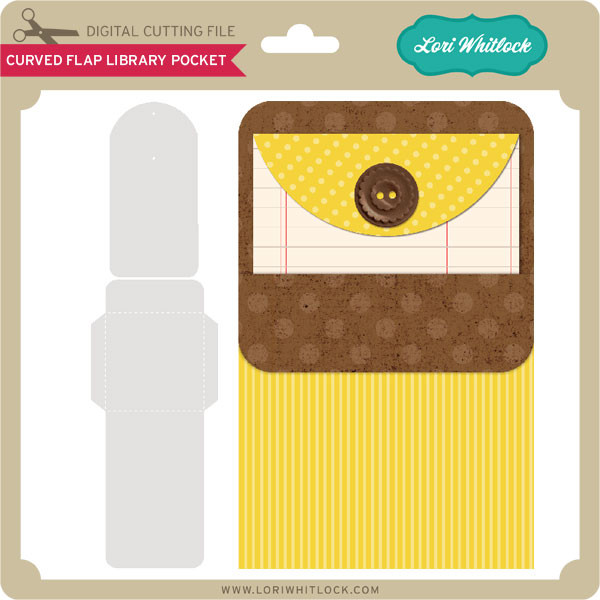 Purse Curved Flap - Lori Whitlock's SVG Shop