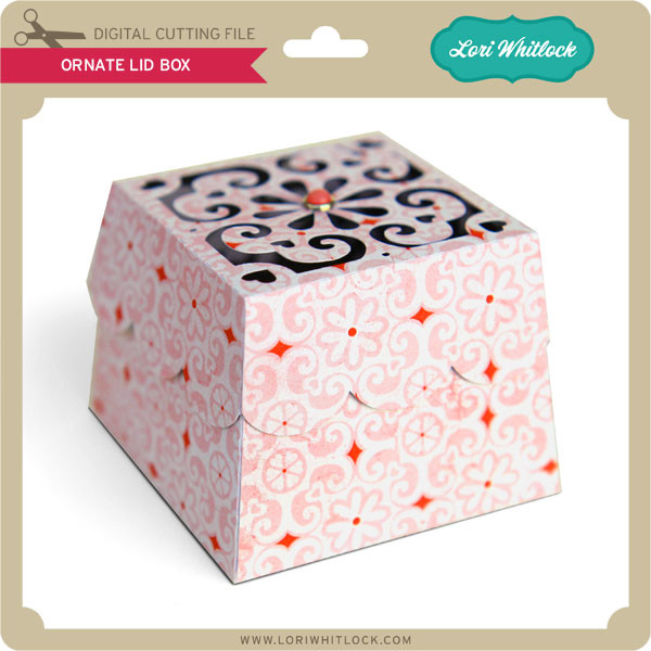 Ornate Box - Lori Whitlock's SVG Shop