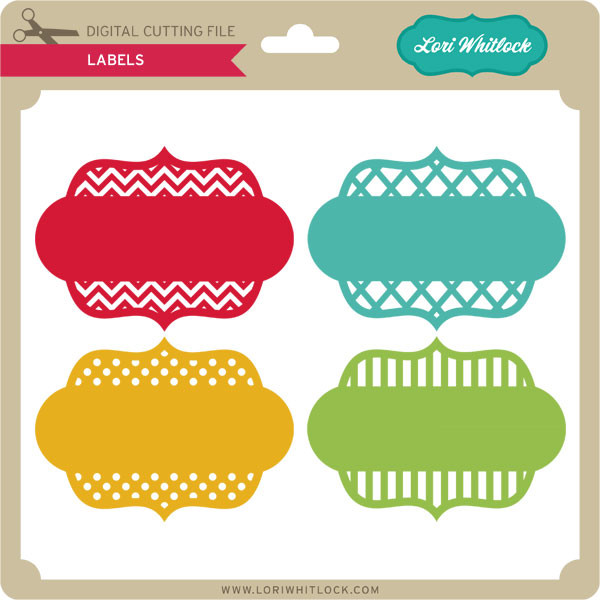 10 Labels - Lori Whitlock's SVG Shop