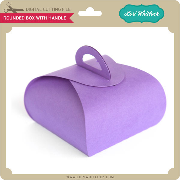 A2 Card Box with Rounded Notch - Lori Whitlock's SVG Shop