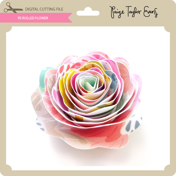 Rolled Flower Bundle - Lori Whitlock's SVG Shop