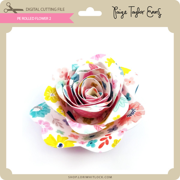 Rolled Flower Bundle 2 - Lori Whitlock's SVG Shop