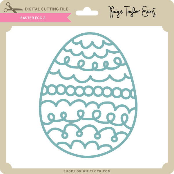 Easter Egg Dingbats Font - Lori Whitlock's SVG Shop
