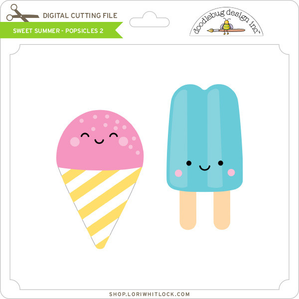 Sweet Summer - Popsicles 2 - Lori Whitlock's SVG Shop