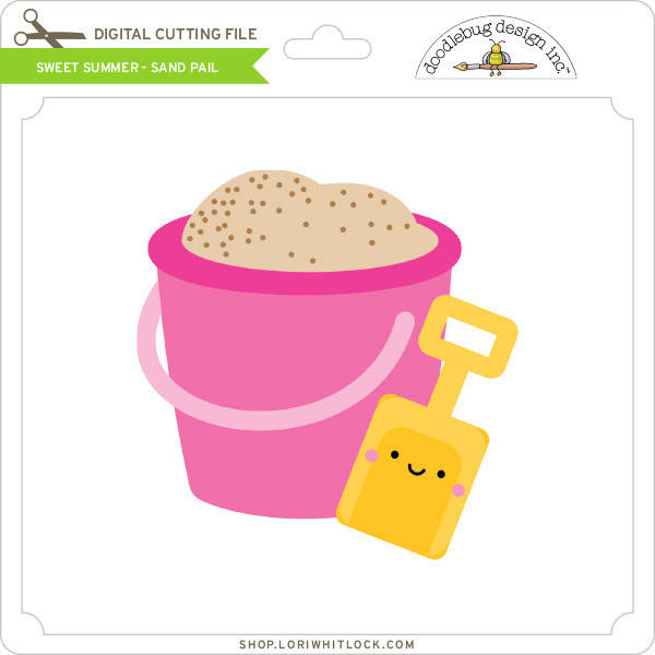 Sand Pail Shaped Box - Lori Whitlock's SVG Shop
