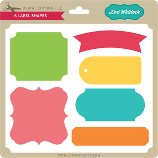 6 Bracket Shapes - Lori Whitlock's SVG Shop