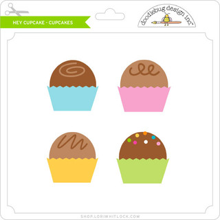 Cupcake Alphabet - Lori Whitlock's SVG Shop