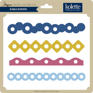 Bubble Borders - Lori Whitlock's SVG Shop