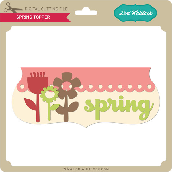 Straw Toppers - Lori Whitlock's SVG Shop