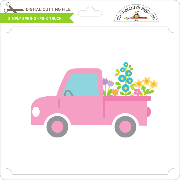 Spring Truck Box - Lori Whitlock's SVG Shop