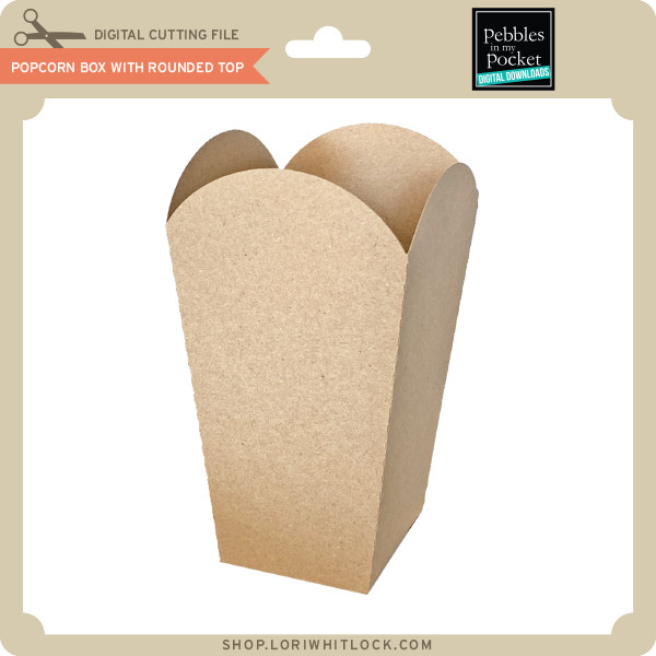 A2 Card Box with Rounded Notch - Lori Whitlock's SVG Shop