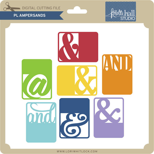 Ampersand - Lori Whitlock's SVG Shop