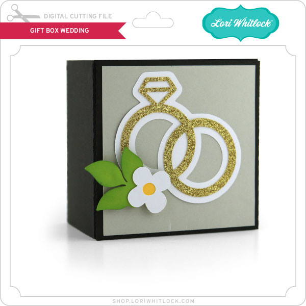Wedding Favor Boxes - Lori Whitlock's SVG Shop