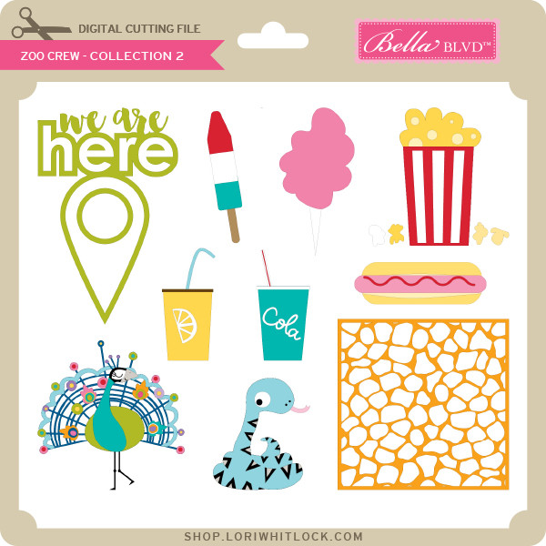 Zoo Crew - Collection 2 - Lori Whitlock's SVG Shop
