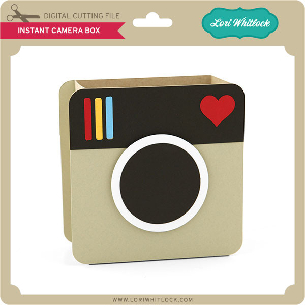 Instant Camera Box - Lori Whitlock's SVG Shop