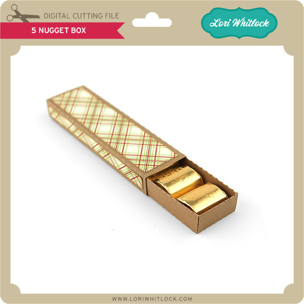 4 Nugget Box Horizontal - Lori Whitlock's SVG Shop