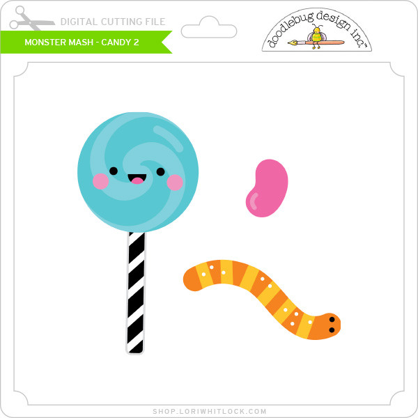 Monster Mash - Candy 2 - Lori Whitlock's SVG Shop
