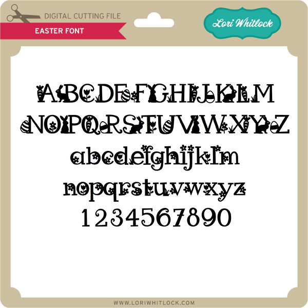 Aubrey Font - Lori Whitlock's SVG Shop