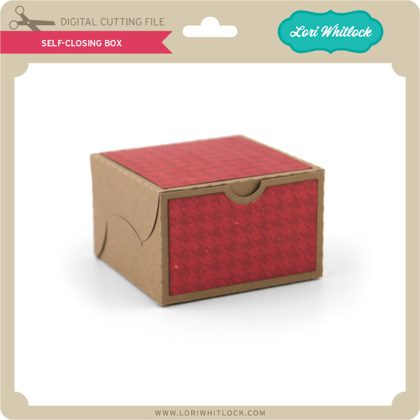 Self Closing Box 3 - Lori Whitlock's SVG Shop