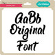 Original Font - Lori Whitlock's SVG Shop