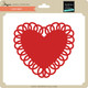 Loopy Heart - Lori Whitlock's SVG Shop