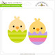 Hoppy Easter - Chick in Eggs - Lori Whitlock's SVG Shop
