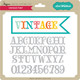 Vintage Font - Lori Whitlock's SVG Shop