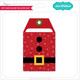 Santa Suit Card - Lori Whitlock's SVG Shop