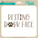 Resting Bark Face - Lori Whitlock's SVG Shop