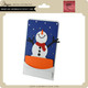 Snowflake Snowman 3D Pocket Card - Lori Whitlock's SVG Shop