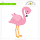 Summer Fun - Flamingo - Lori Whitlock's SVG Shop