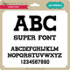Super Font - Lori Whitlock's SVG Shop