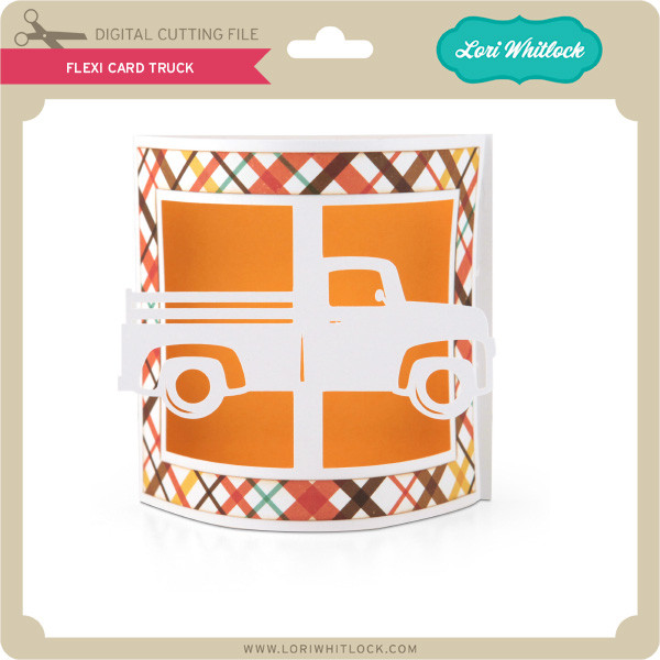 Flexi Card Ice Skaters - Lori Whitlock's SVG Shop
