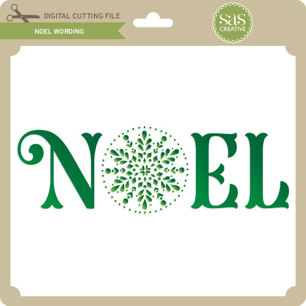 Noel Wreath - Lori Whitlock's SVG Shop