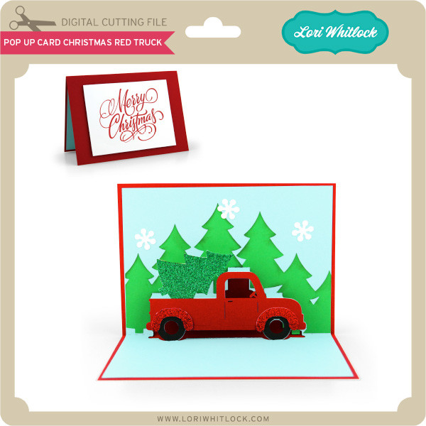 Pop Up Box Card Christmas Bundle - Lori Whitlock's SVG Shop