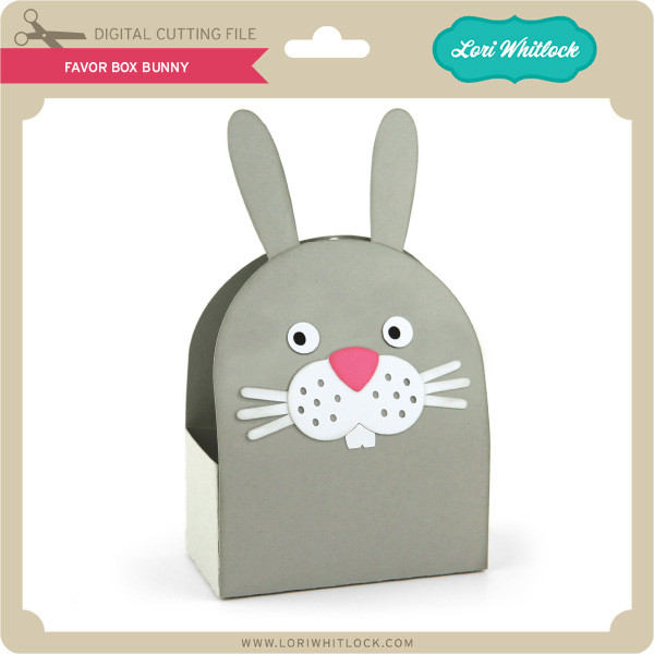 Easter Bunny Favor Box 2 - Lori Whitlock's SVG Shop