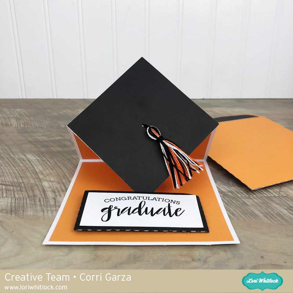 Graduation Hat Box - Lori Whitlock's SVG Shop