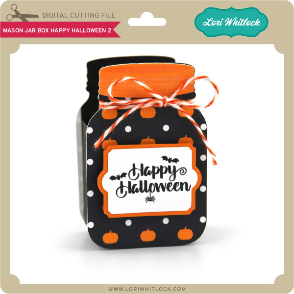 Mason Jar Box Fall Day - Lori Whitlock's SVG Shop