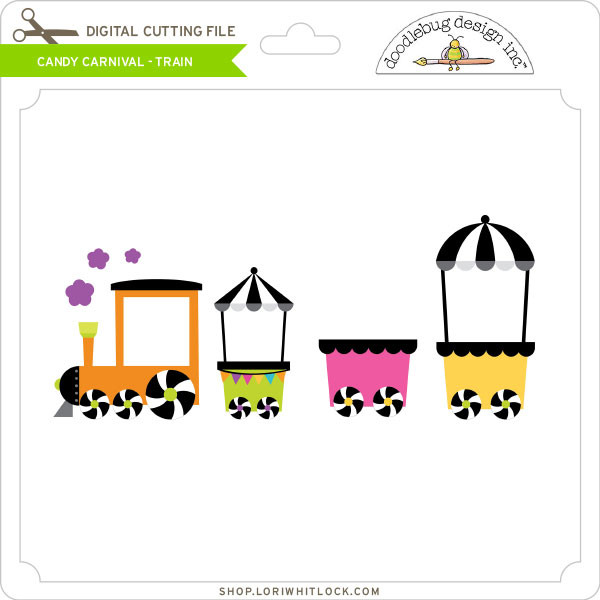 Candy Carnival - Cotton Candy and Candy Apple - Lori Whitlock's SVG Shop